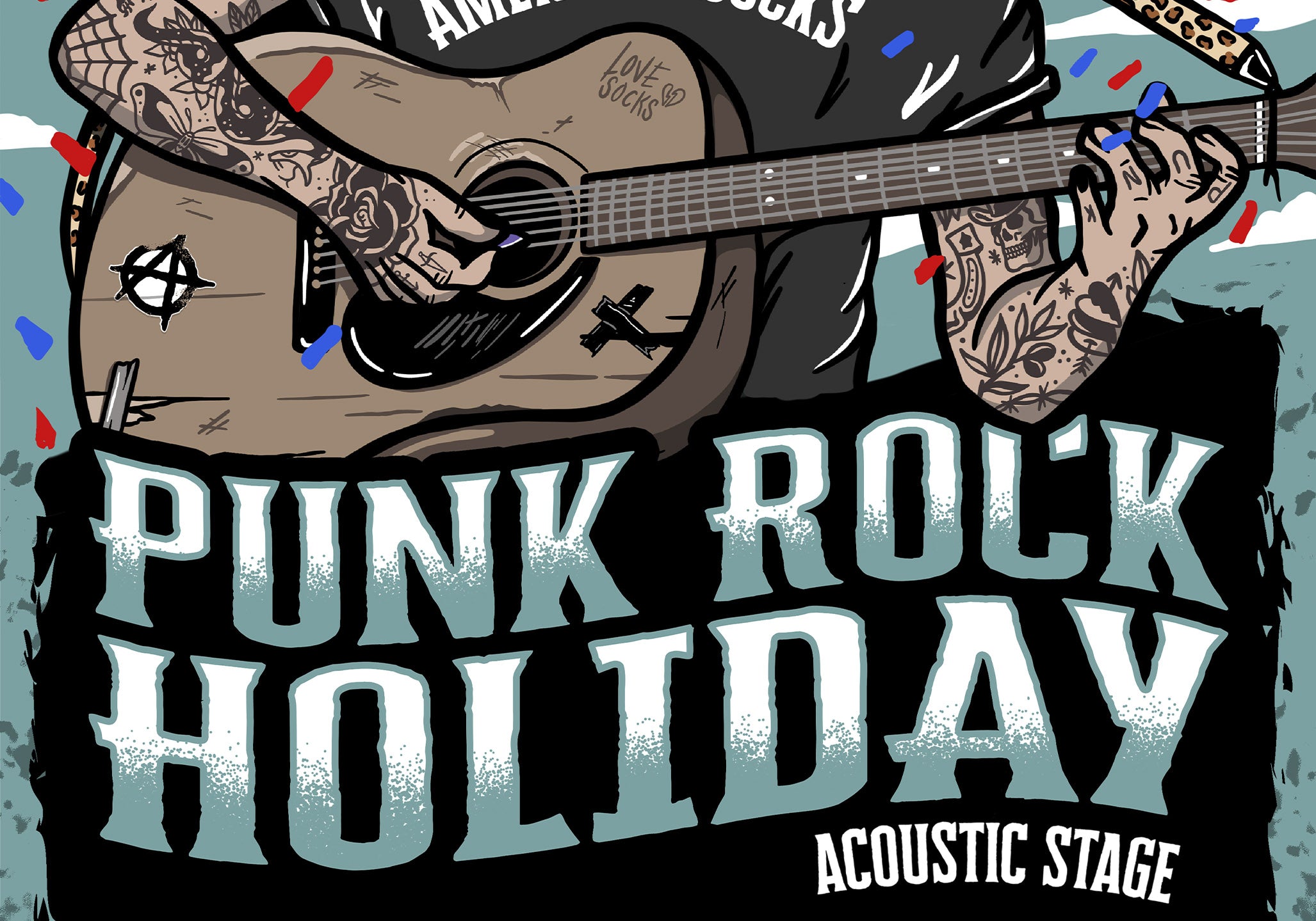 PUNK ROCK HOLIDAY ACOUSTIC STAGE + GIVEAWAY 🎤
