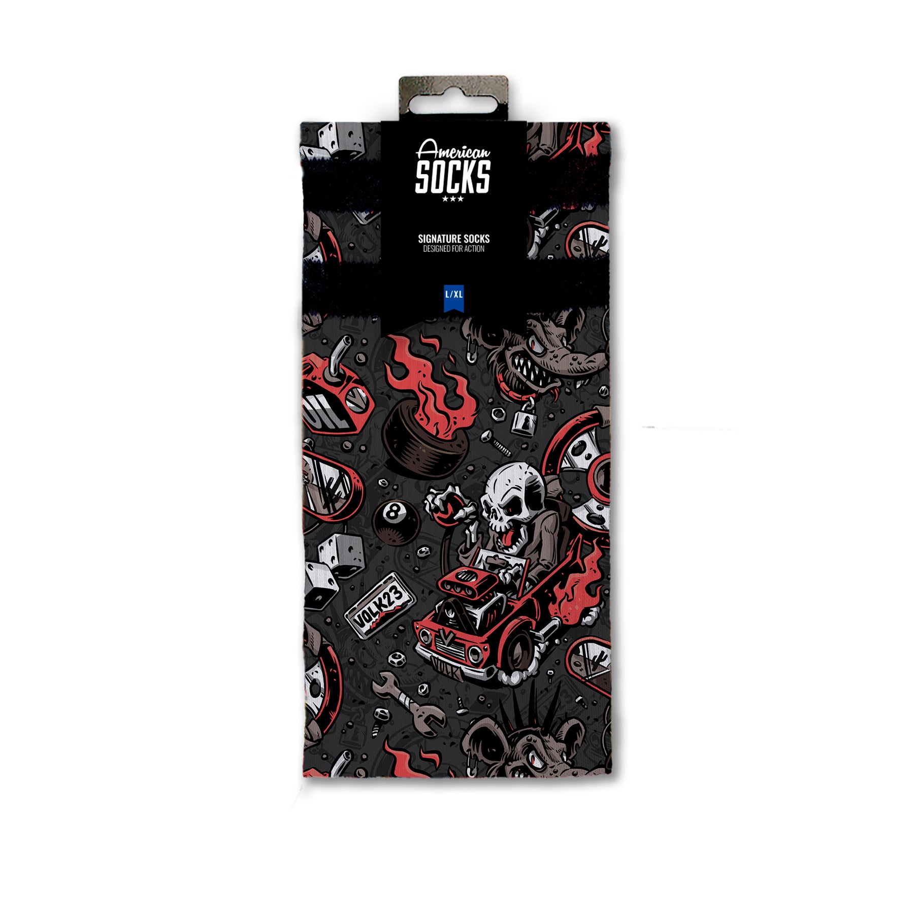 AMERICAN SOCKS® | Cool Socks with Illustrations | Roadsick – American Socks