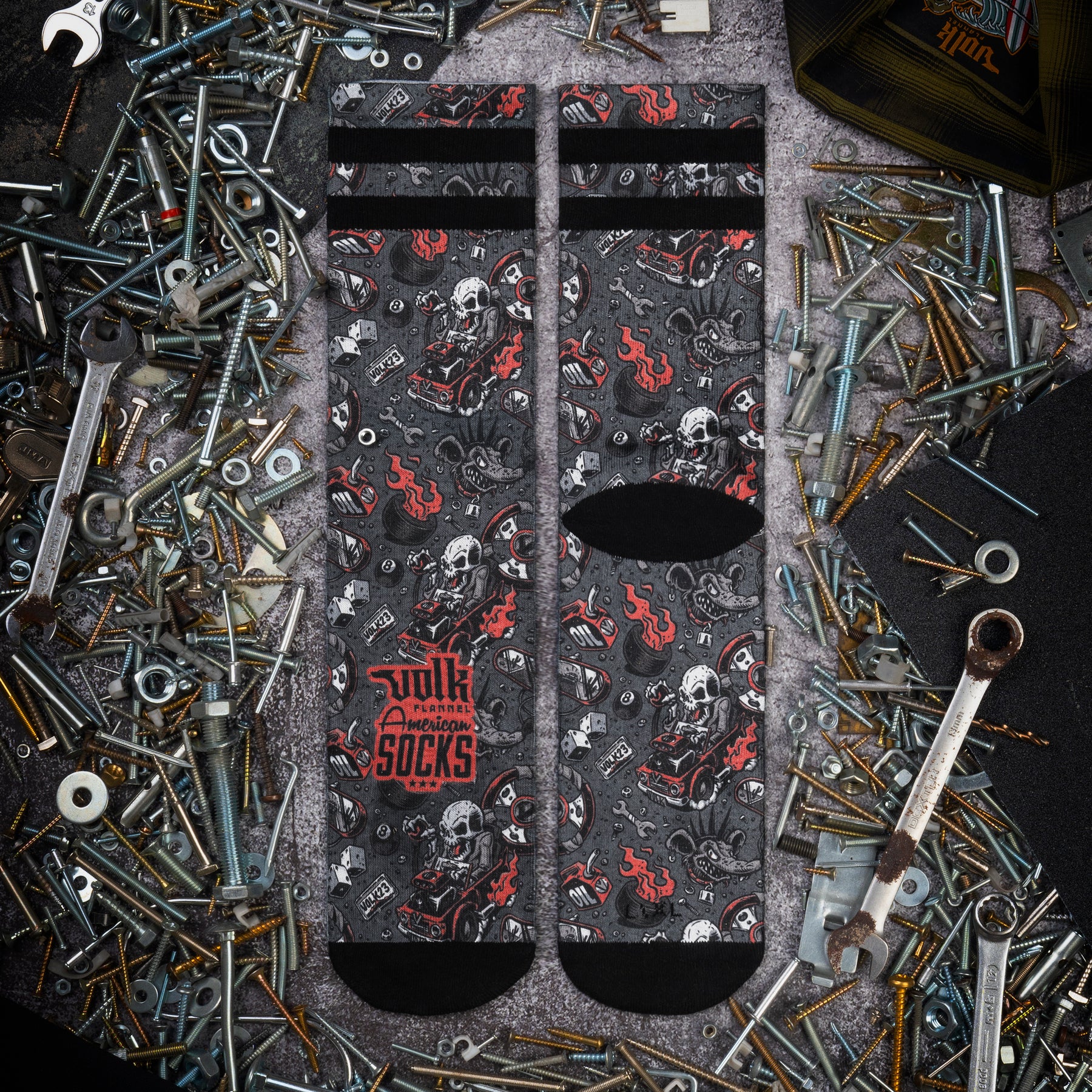 AMERICAN SOCKS® | Cool Socks with Illustrations | Roadsick